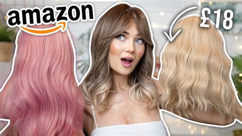 Testing Cheap Wigs From Amazon Im Shocked Youtube