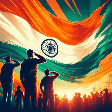 Premium Photo Independence Day Celebration Of India Independence Day