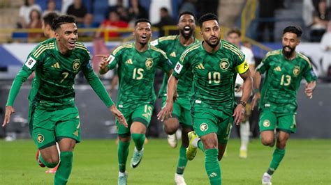 جدول مباريات وترتيب مجموعة المنتخب السعودي في تصفيات كأس العالم 2026