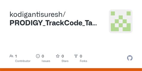 GitHub Kodigantisuresh PRODIGY TrackCode Tasks