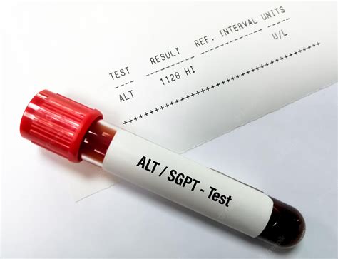 Alanine Aminotransferase Alt Or Sgpt