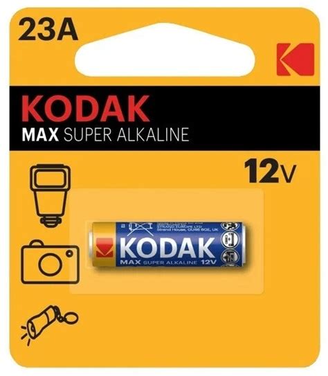Купить Батарейка A23 Kodak 1 шт в Алматы – Магазин на Kaspi.kz