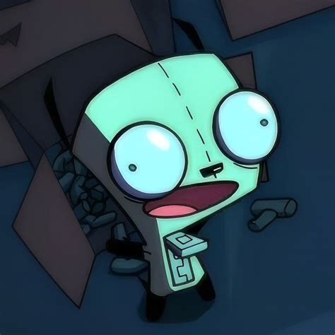 Gir Invader Zim Invader Zim Scene Icons Scene Pfp
