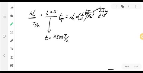 Solved Nt N0e 1310 2t N Is Number Of 7be Neclei Present In A