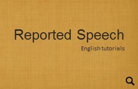 Reported Speech With Paper People PPT Oral Activity