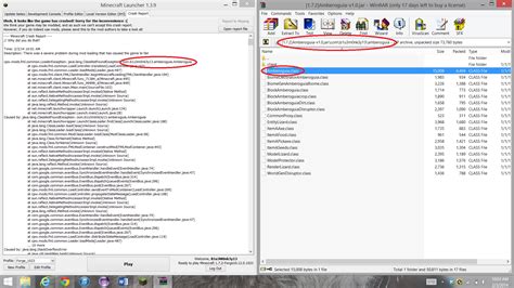 172 Jar Mod Crashes Modder Support Forge Forums
