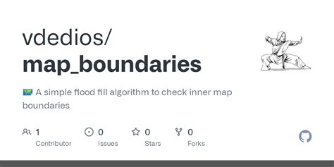 github vdedios map boundaries 🗺 a simple flood fill algorithm to