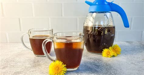 Easy Dandelion Iced Tea