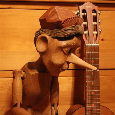 Pinocchio Wooden Puppet Etsy