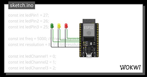 wokwi online esp32 stm32 arduino simulator