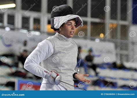 Italian Fencing Championships Held At The Palavesuvio In Naples Na