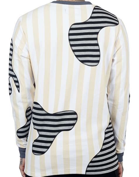 The Hideout Clothing Yk Blessed Patchwork Long Sleeve Tee Hdtclthng 86b25e Greyscale Karmaloop