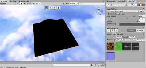 Polybrush Not Painting Textures Unity Engine Unity Discussions