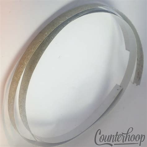 Ludwig Silver Sparkle Bass Drum Hooprim Inlay Wrap Vintage Reverb