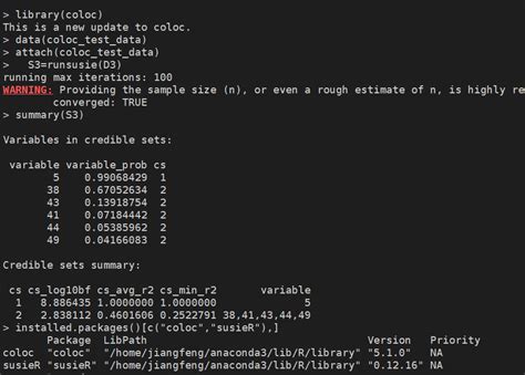 Error When Using Coloc Version Issue Chr Swallace Coloc GitHub