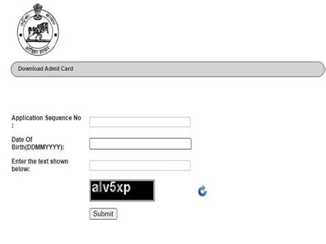 OSSC SI Admit Card 2022 Out Download PST Call Letter