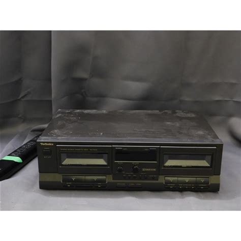 Technics Stereo Double Cassette Deck Rs Tr210