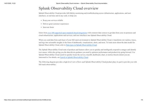 Splunk Observability Cloud Overview — Splunk Observability Cloud Documentationpdf