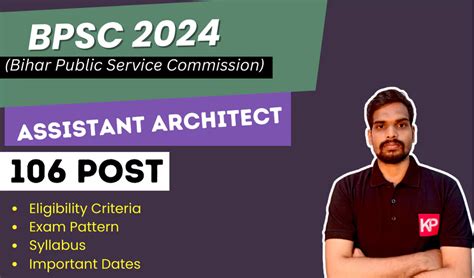 BPSC Recruitment For Assistant Architect Post Last Date Eligibility Criteria Exam