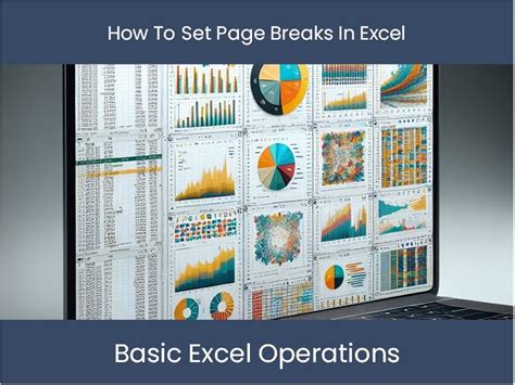 Excel Tutorial How To Set Page Breaks In Excel