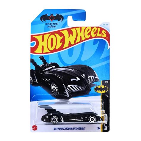 Hot Wheels 2024 Batman And Robin Batmobile Batman Ages 3 And Up Blue