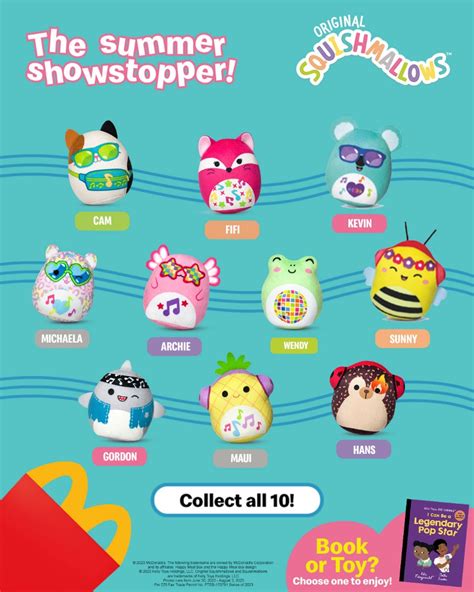 Mcdo Squishmallows Happy Meal Toy Hobbies And Toys Toys And Games On Carousell