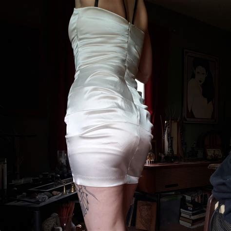 Hold Up This Fucking Dress Polyester Spandex Depop