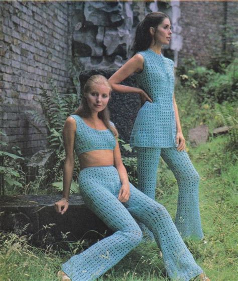 Suit Crochet Pattern Top Crochet Pattern Pants Crochet Trousers