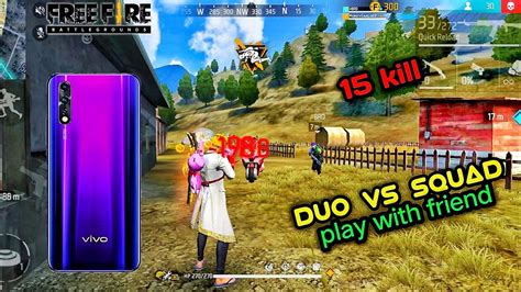 Duo Vs Squad Rank Match 🔥 Ll Free Fire Mobile Player Gameplay 😈 Msnff