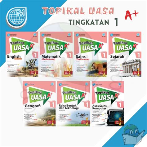 Buku Latihan Topikal UASA A KSSM Tingkatan 1 Eng Mate Sains Sejarah
