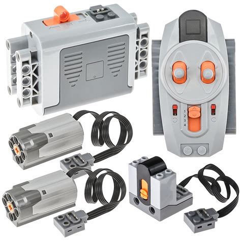 5 In 1 Technic Motor Kit Compatible With Lego Power Functions Set