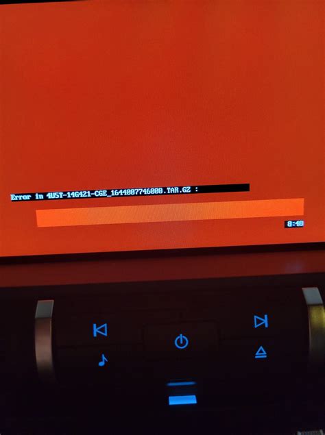 Error In US T G CGE TAR GZ Error During Extraction Upload Install To