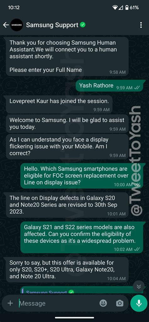 Samsung Galaxy S Note Get Free Screen Replacement For Green Line