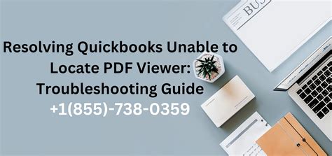 Resolving Quickbooks Unable To Locate Pdf Viewer Troubleshooting Guide
