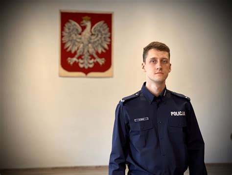Dzielnicowy na wolnym zareagował tak jak na służbie Dzielnicowy