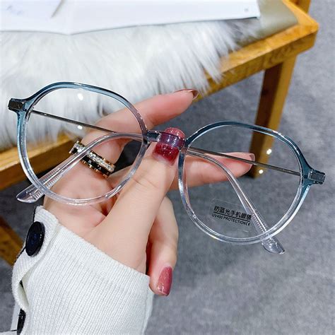Men Women Anti Blue Light Glasses Frame Vintage La Grandado