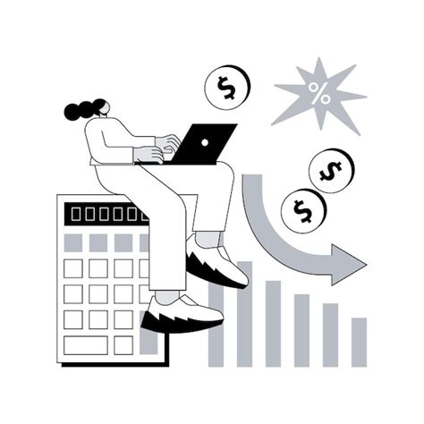 Premium Vector Calculating Loss Abstract Concept Vector Illustration