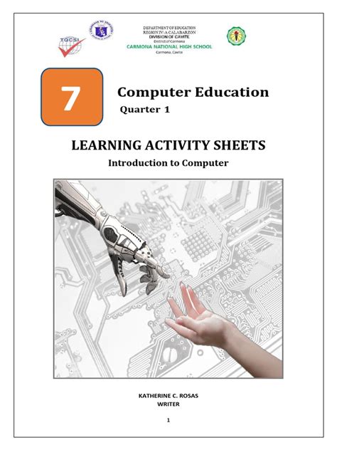 Computer Education Module Pdf Operating System Graphical User