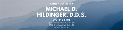 Michael Hildinger Dds Owner And Main Dentist Of Michael D