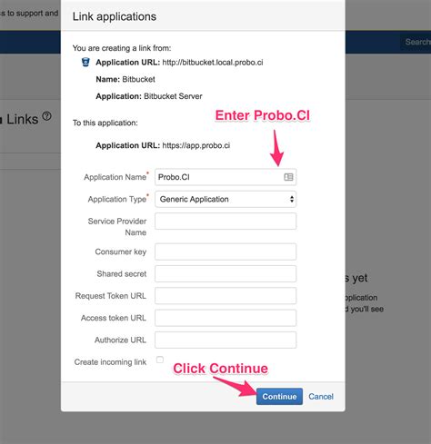 Using Probo With Bitbucket Server Proboci Documentation