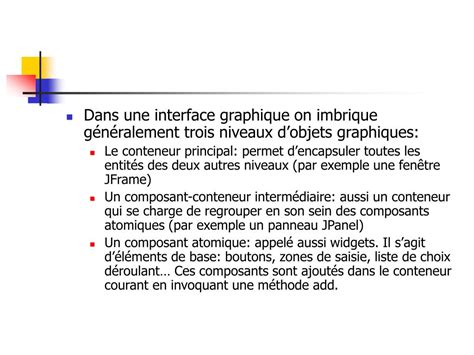 Ppt Interface Graphique Gui Powerpoint Presentation Free Download