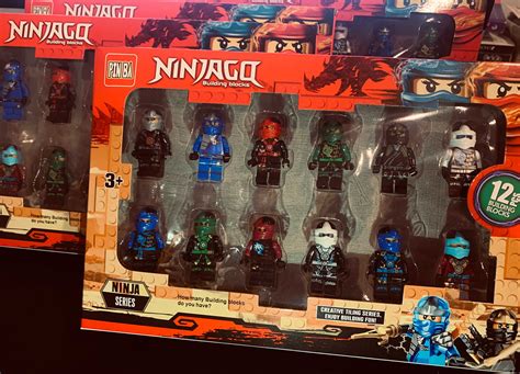 Figurki Ludzik NinjaGo Zestaw 12 szt Figurek Klocki nie LEgo Gdańsk