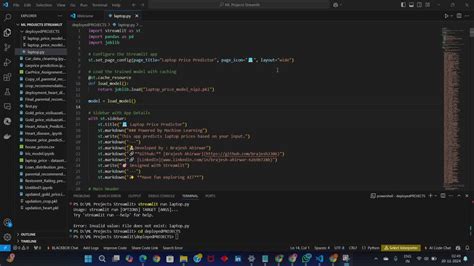 Brajesh Ahirwar On Linkedin Ai Machinelearning Nlp Streamlit Randomforest Python