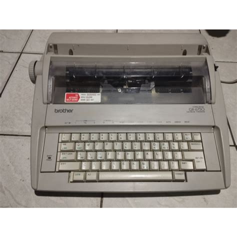 Jual Mesin Ketik Elektrik Brother Gx Tik Shopee Indonesia