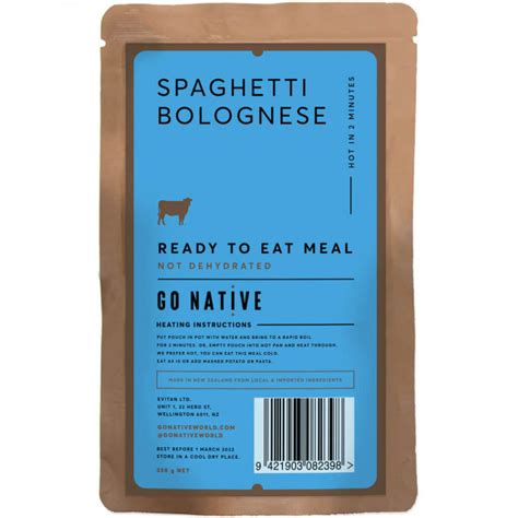 Go Native Spaghetti Bolognese