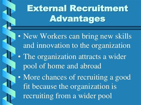 External Recruitment Process