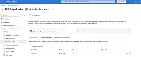 Configure Microsoft Entra Id For Openid Connect