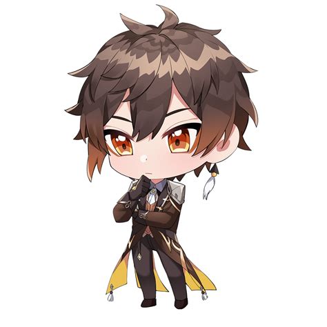 Chibi Zhongli The Sakura Dreams