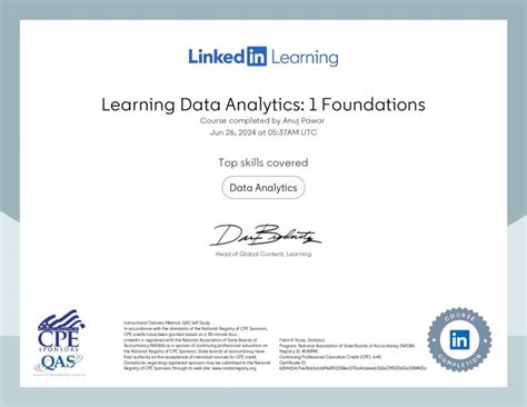 Anuj Pawar On Linkedin Dataanalytics Linkedinlearning Continuouslearning Datadrivendecisions