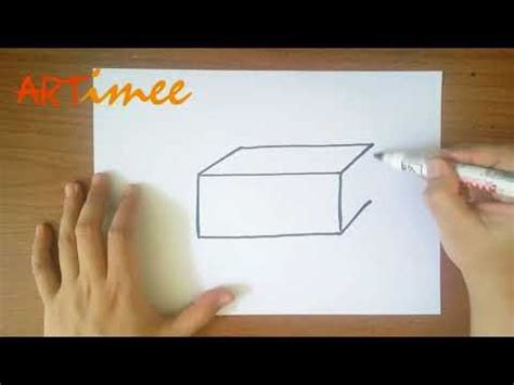 How to Draw a Rectangular Prism Prizmalar Çizim
